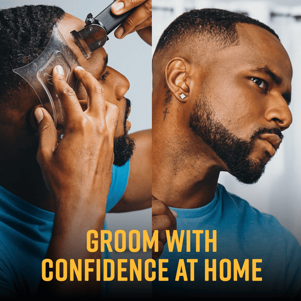 The Original Beard Shaping Tool and Hair Trimmer Guide – The Cut Buddy