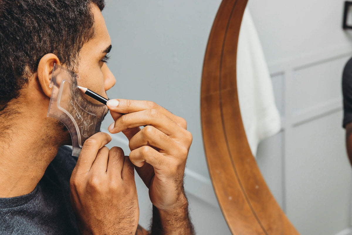 The Original Beard Shaping Tool and Hair Trimmer Guide – The Cut Buddy