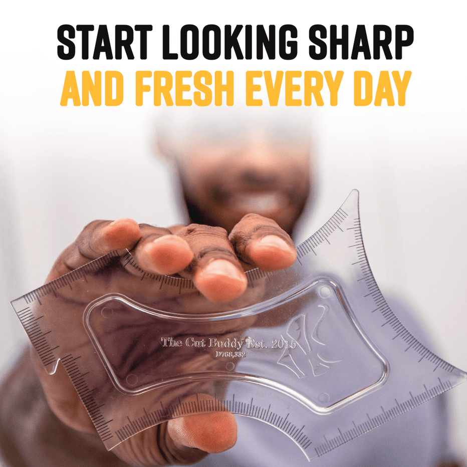 The Original Beard Shaping Tool and Hair Trimmer Guide – The Cut Buddy