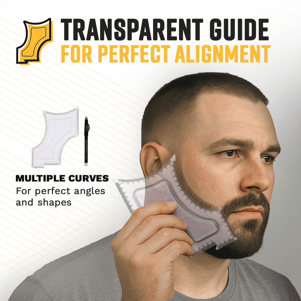 The Original Beard Shaping Tool and Hair Trimmer Guide – The Cut Buddy